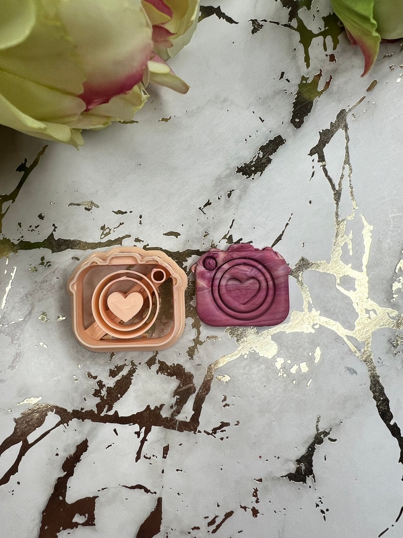 Camera Polymer Clay Cutter for Valentine Earrings Jewelry Tool - Etsy