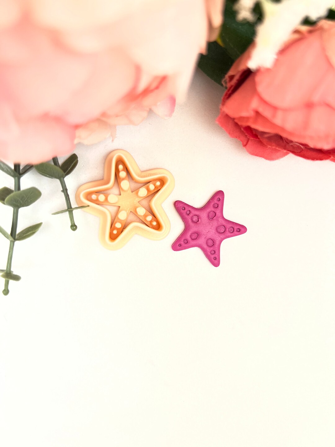 Polymer Clay Starfish Cutters – Ocean Theme Tools for DIY Earrings ...