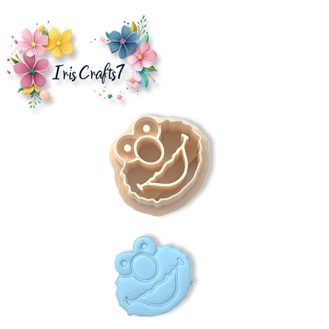 Polymer Clay Cutter Smiling Face Shape 1 – Earring Making Tool for ...