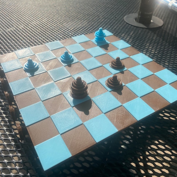 Ceramic Checker Board - Etsy