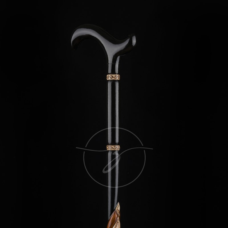 Carved Walking Cane - Etsy