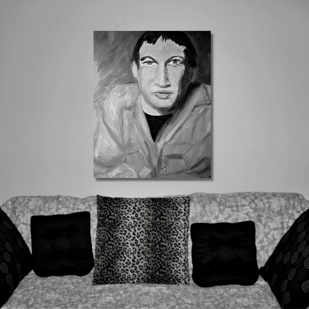 Justin Deas Soap Actor Vintage Portrait Print Digital Print Rintwall ...