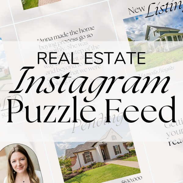 Instagram Puzzle Real Estate - Etsy