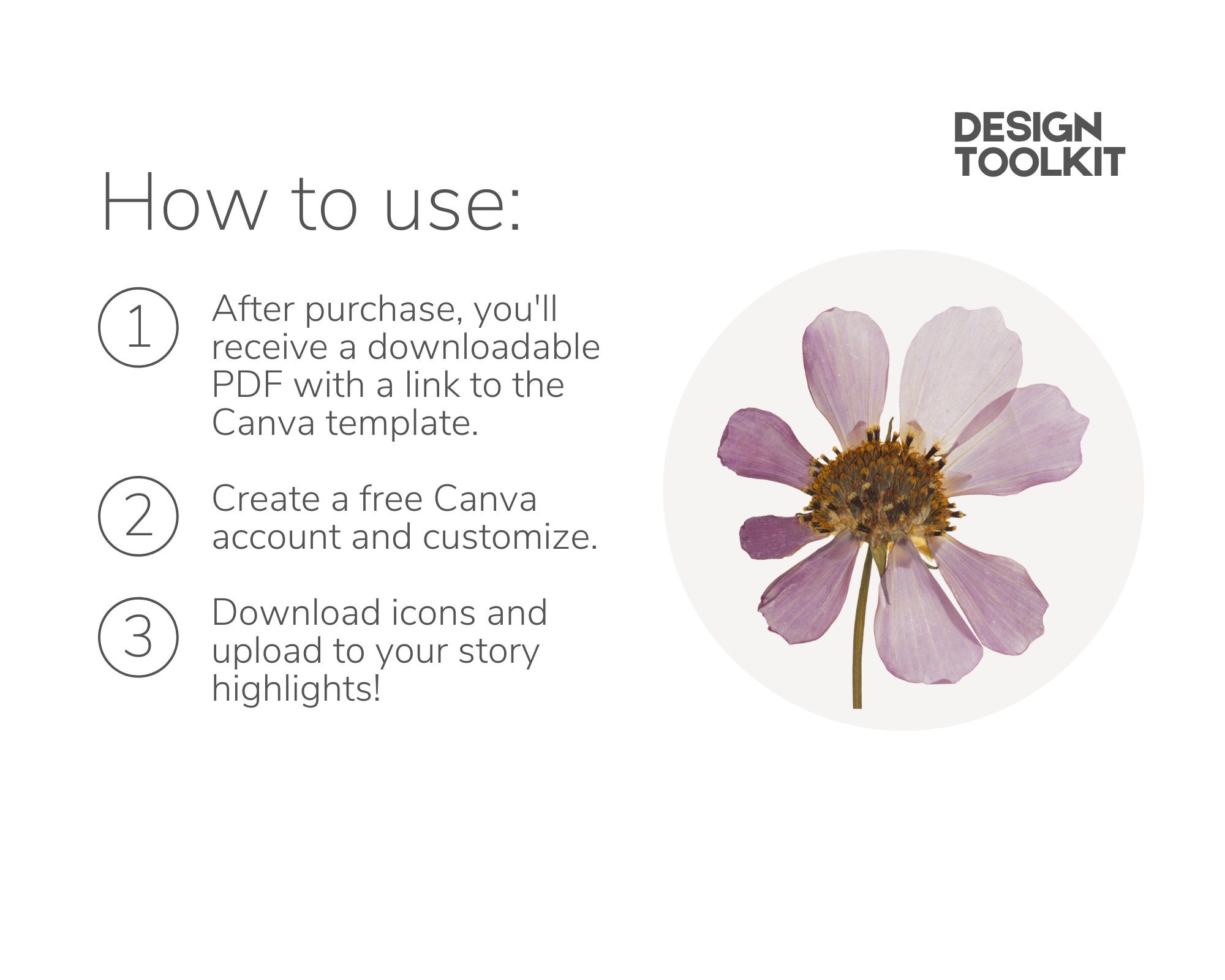 Instagram Highlight Covers, Flower IG Highlight Covers, Boho Instagram ...