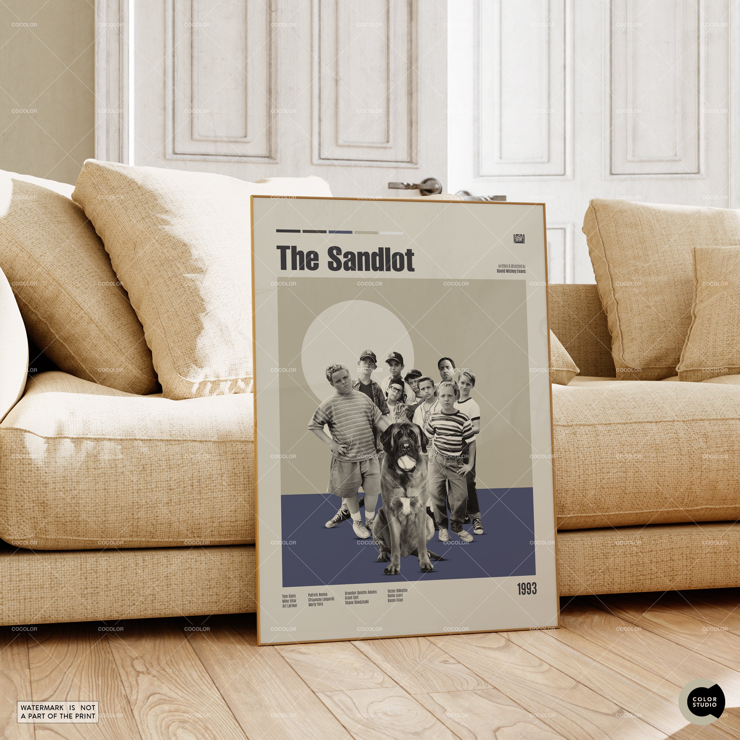 The Sandlot, Retro Movie Poster, Midcentury Modern, Retro Tv Show ...