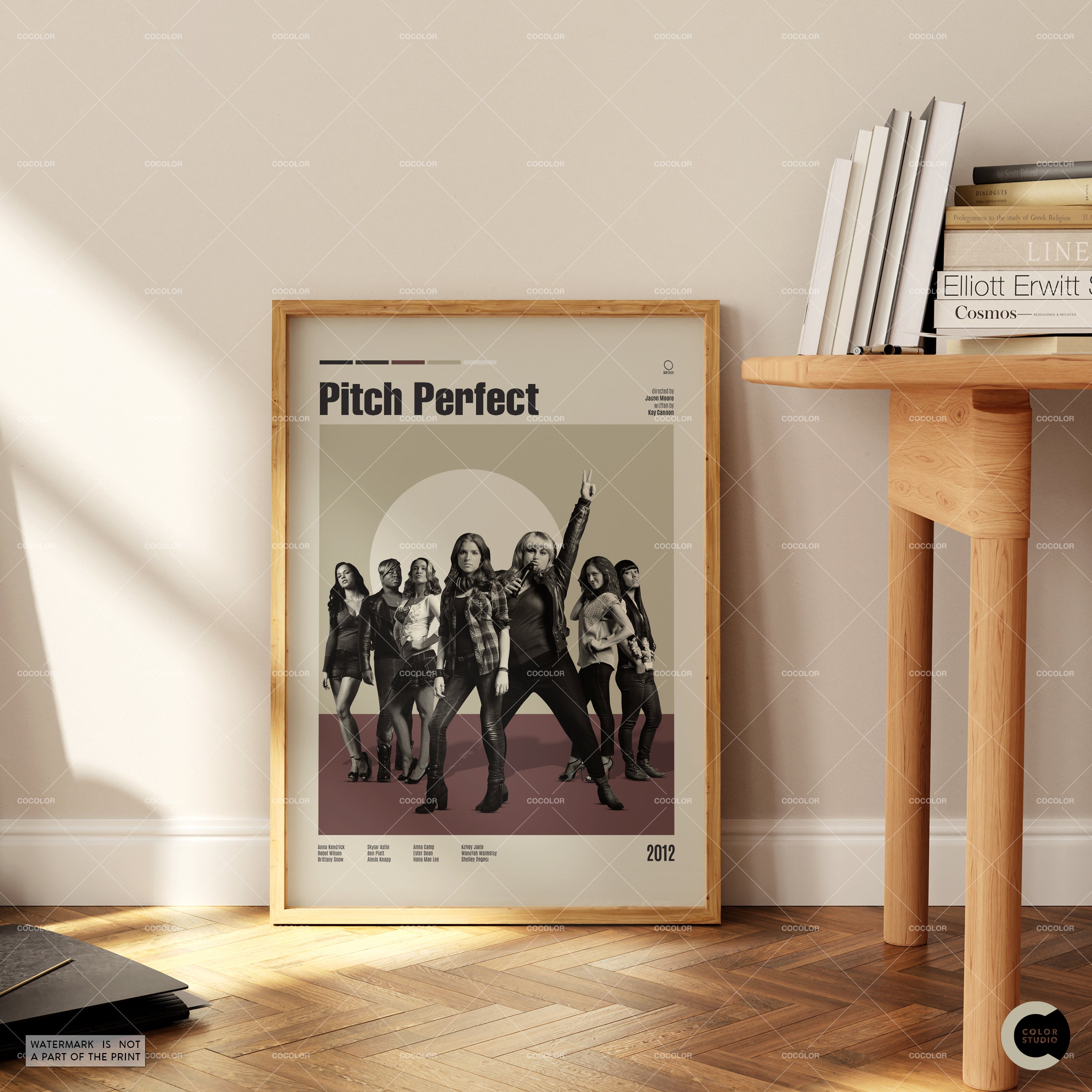 Pitch Perfect, Jason Moore, Vintage Movie Poster, Retro Modern Poster ...
