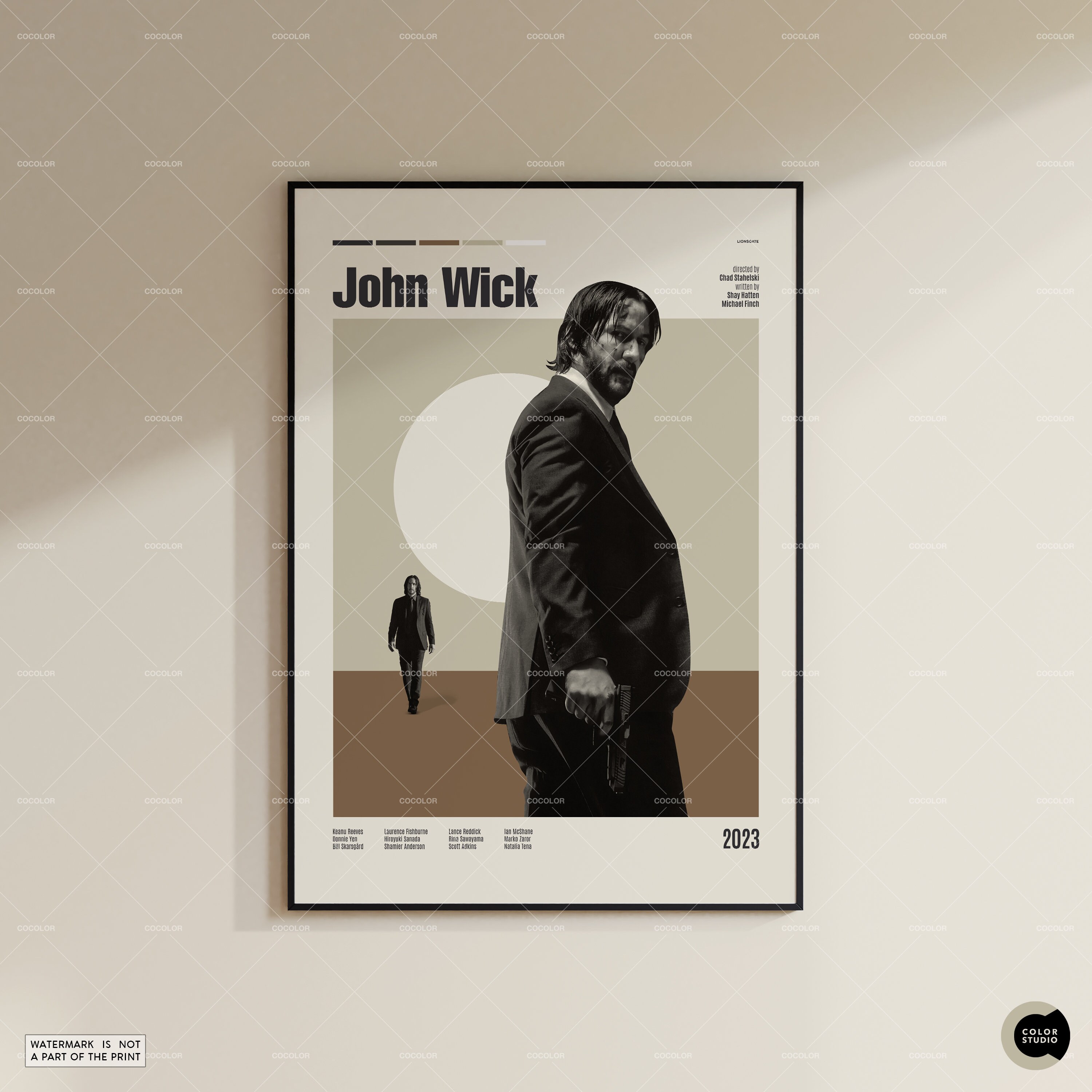 Vintage Inspired Movie Print, Retro Movie Poster