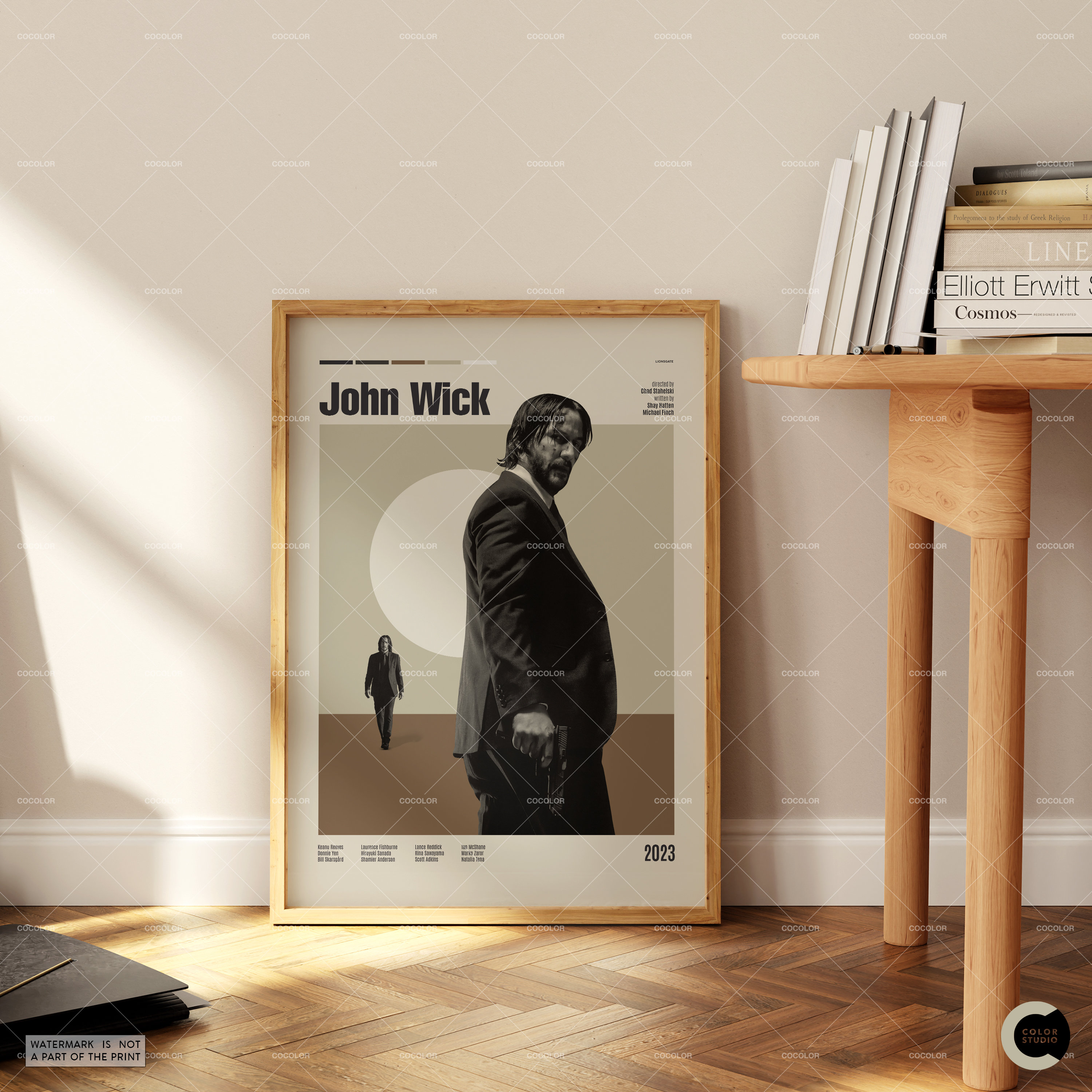 Vintage Inspired Movie Print, Retro Movie Poster