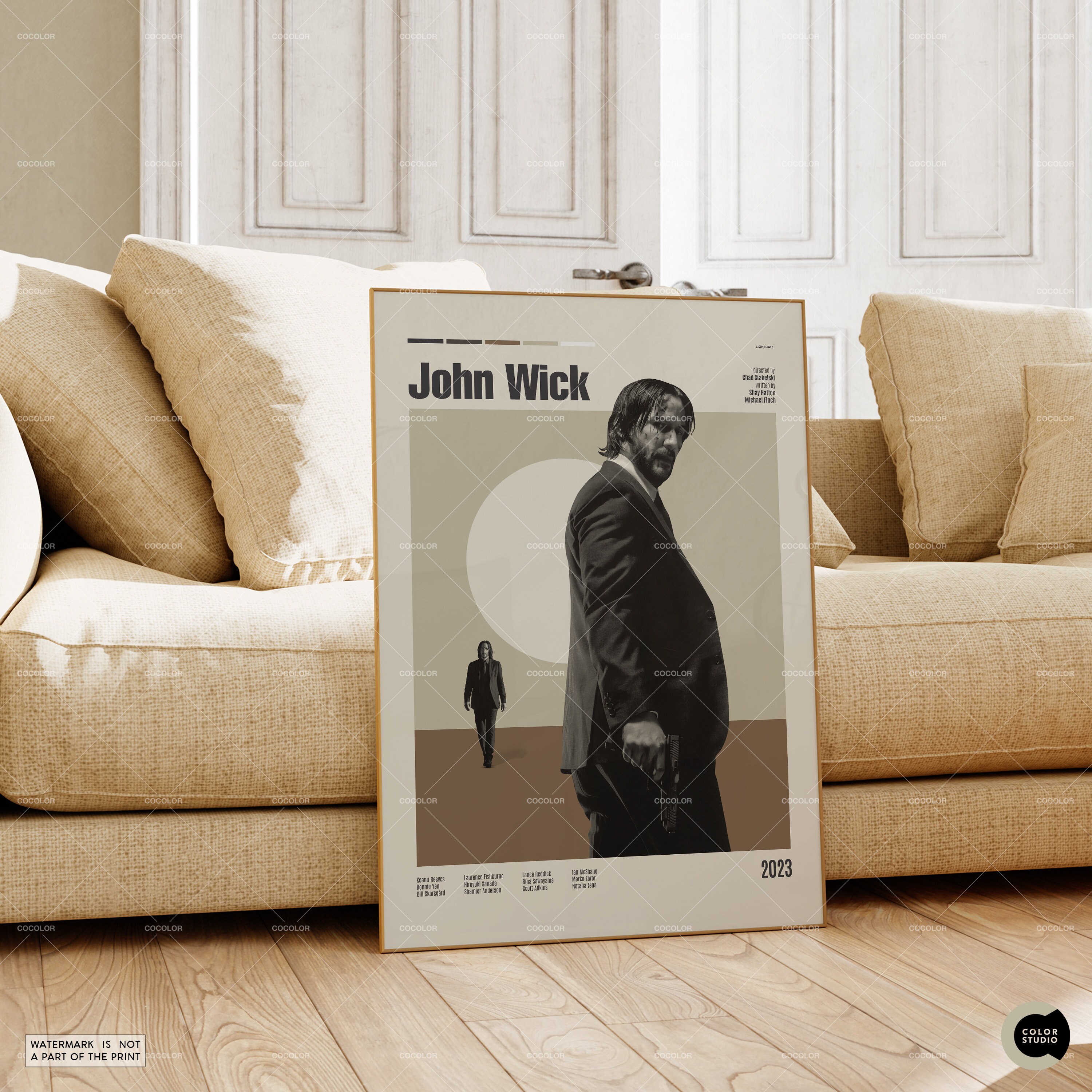 Vintage Inspired Movie Print, Retro Movie Poster