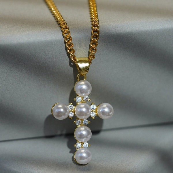 Cross Necklace - Etsy