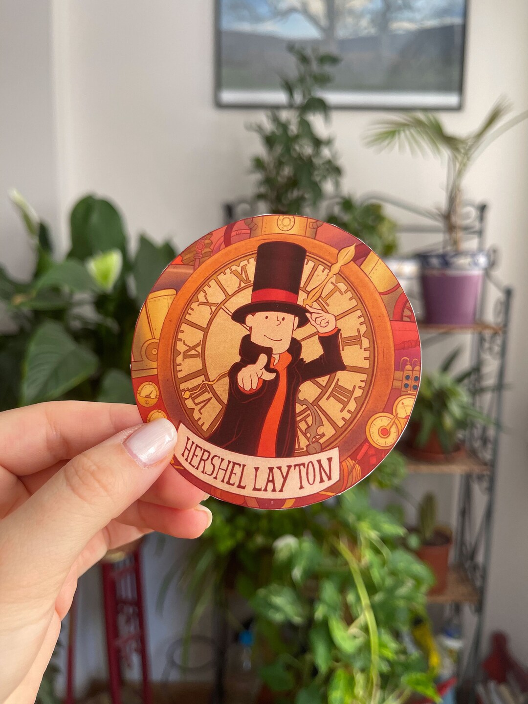 Stickers Professor Layton ann Paintings Illustration Sticker - Etsy
