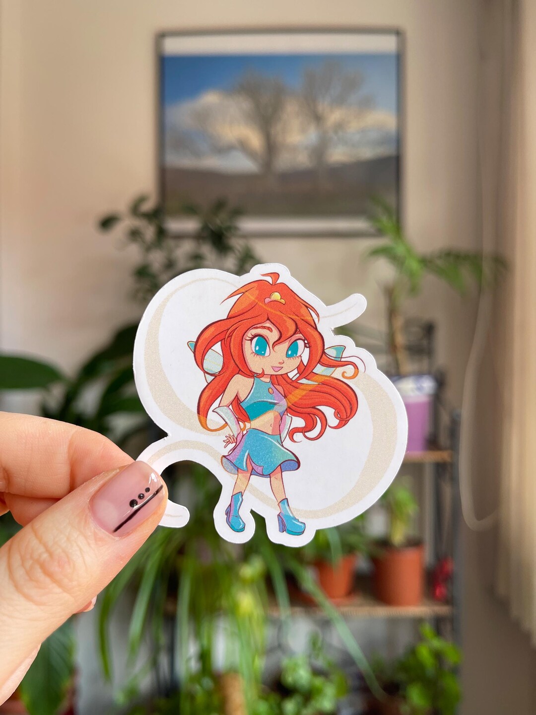 Winx Club Bloom, Stella, Musa and Flora Stickers ann Paintings ...