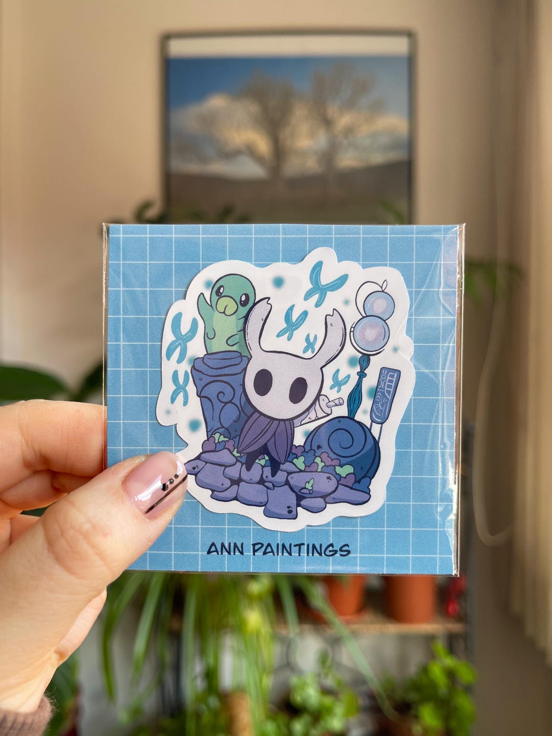 Sticker Hollow Knight (ann Paintings Illustration Sticker) - Etsy