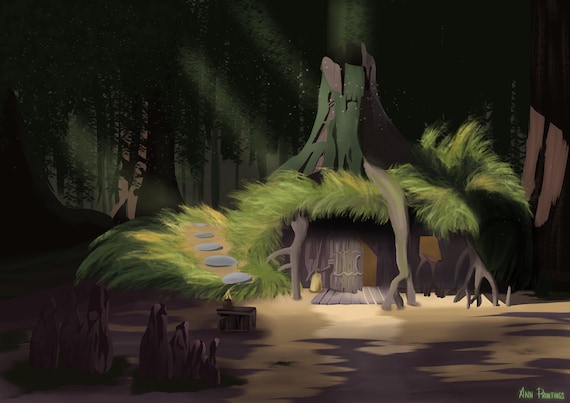 Shrek Swamp Background
