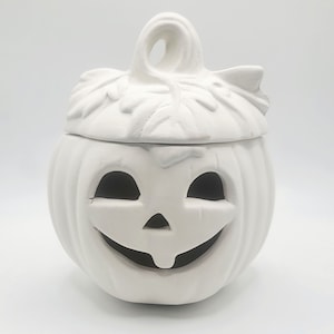 Ceramic Jack O Lantern Paint Your Own DIY Kids Halloween Craft - Etsy