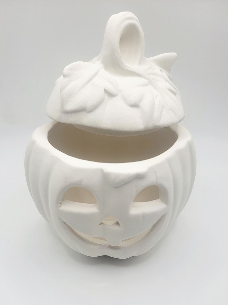 Ceramic Jack O Lantern Paint Your Own DIY Kids Halloween Craft - Etsy