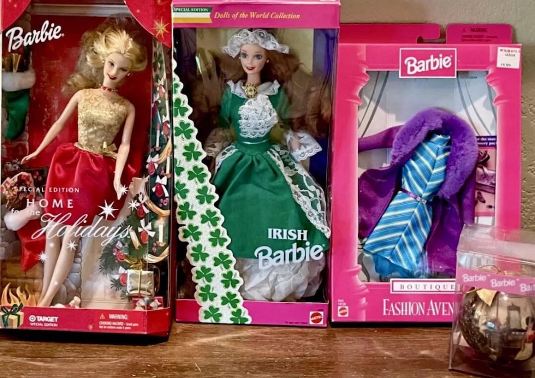 MATTEL Barbie Bundle Special Edition Dolls With 4/set - Etsy