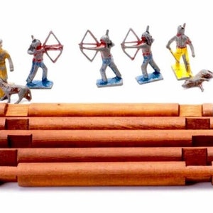 3 Full Sets! Antique Wooden Lincoln Logs| 4F | 3LF | 1L | Very RARE! - Etsy