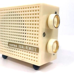 Vintage Fedtro TV Radio Personal Dual Remote Control Extension Speaker ...