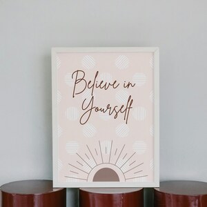 Inspirational Classroom Posters | Teacher | Back to School | Boho ...