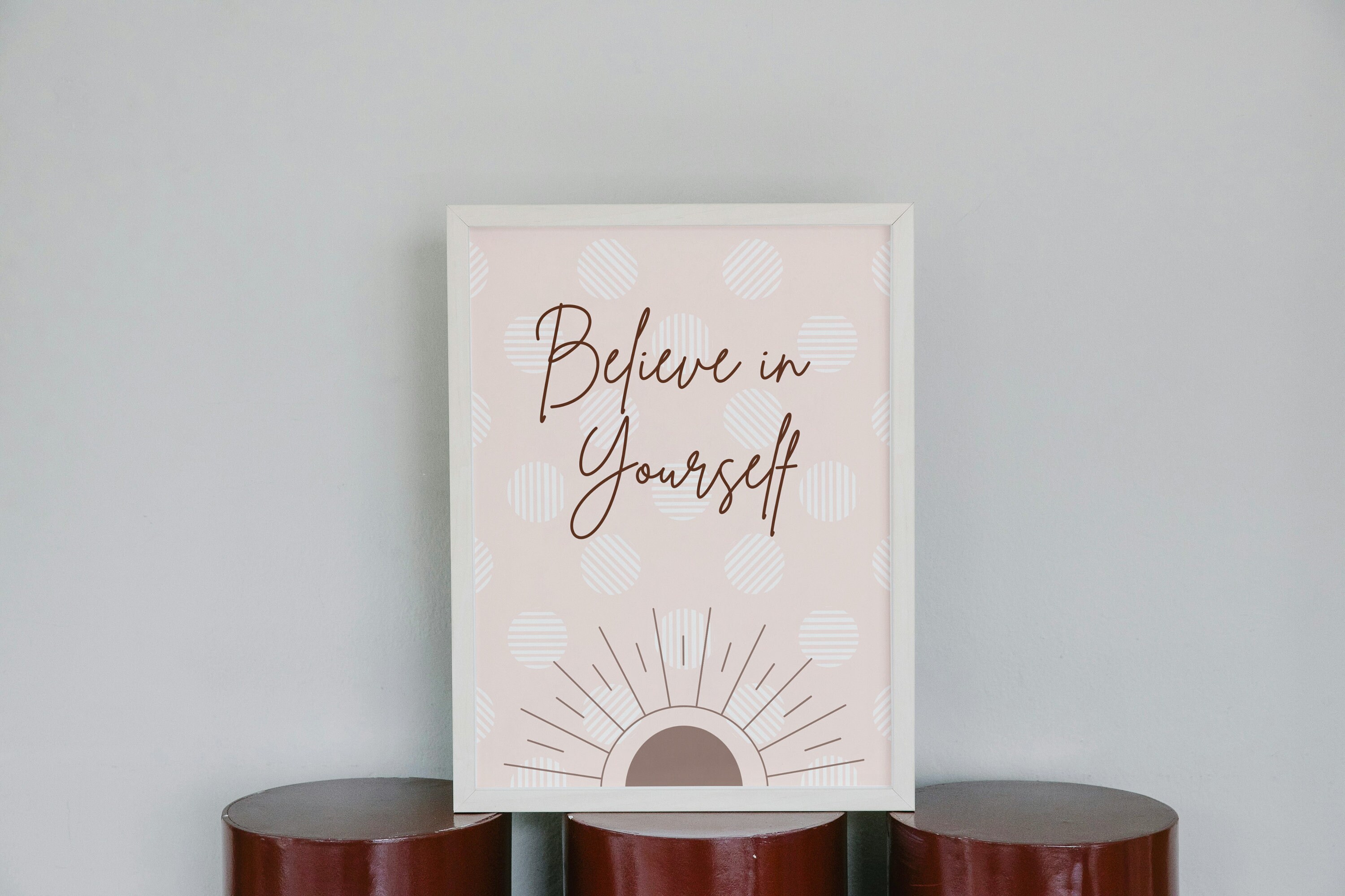 Inspirational Classroom Posters Teacher Back to School Boho Growth ...