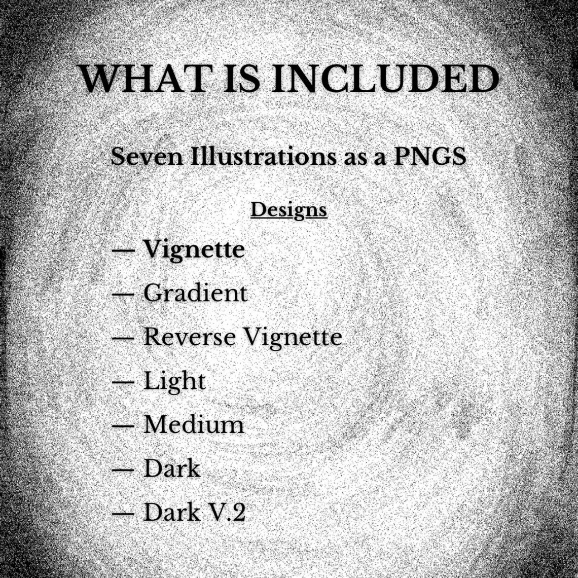 Digital Graphite Texture Overlays 7 PNG Files - Etsy