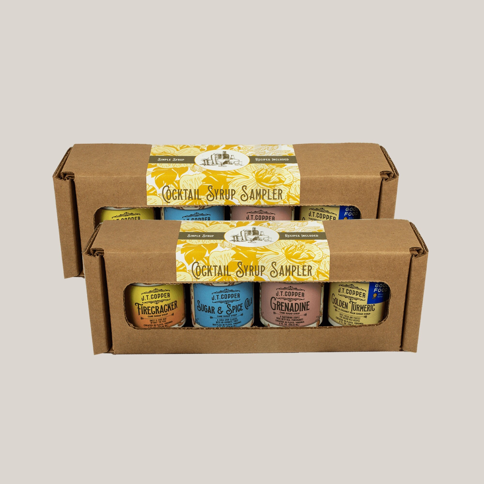 Cocktail Syrup Sampler Box | Etsy