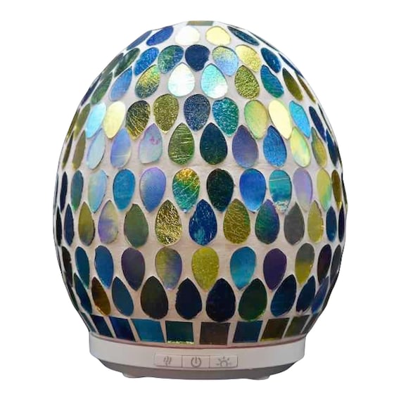 Essential Oil Diffuser Handcrafted Mosaic Glass Ultrasonic | Etsy