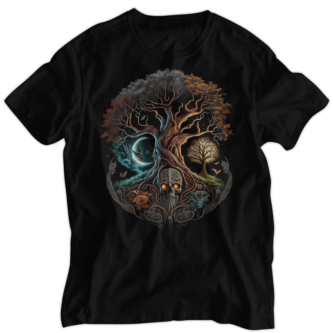 The Tree of Life - Viking Symbol - T-shirt - Fair Traded - High Quality ...