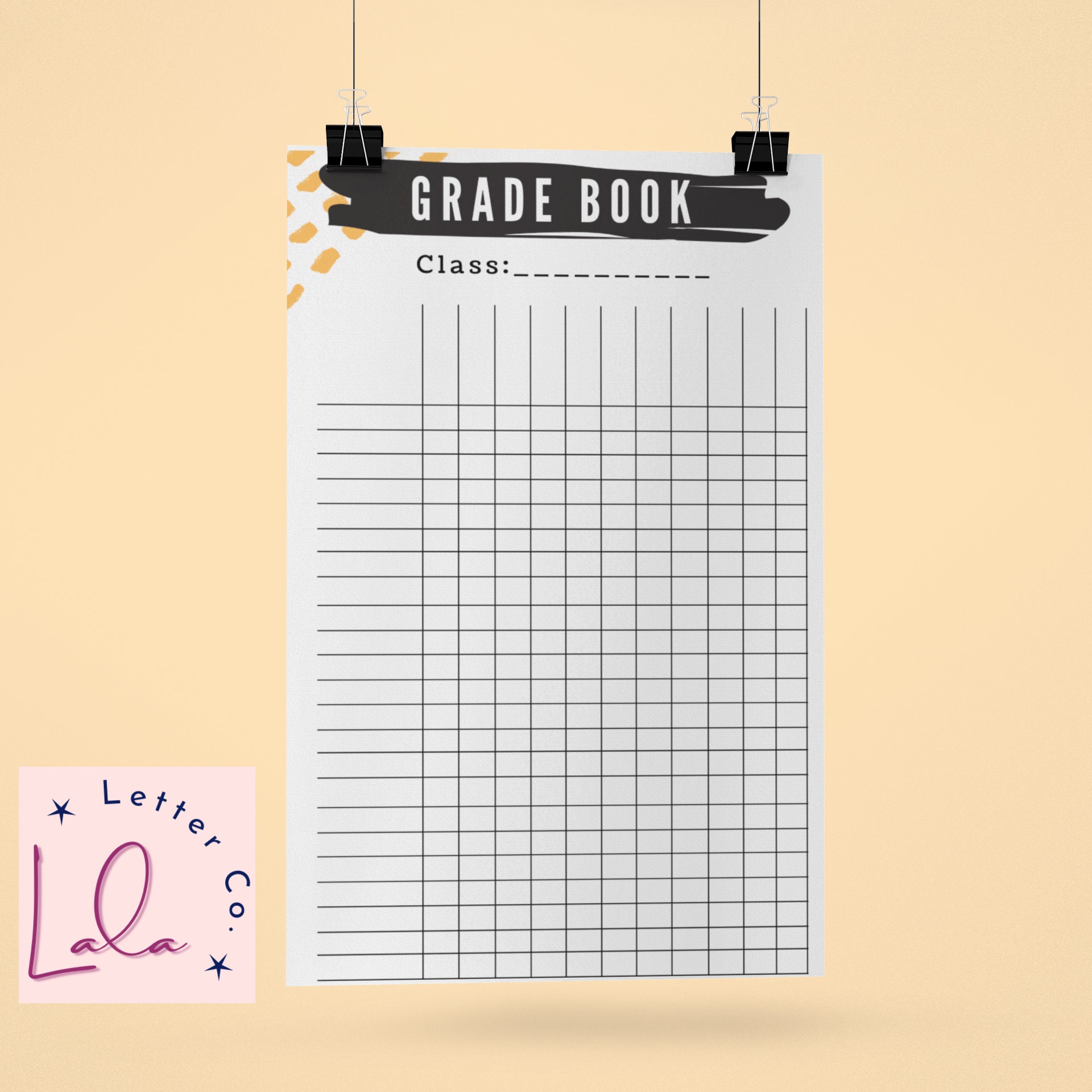 Grade Book - Etsy