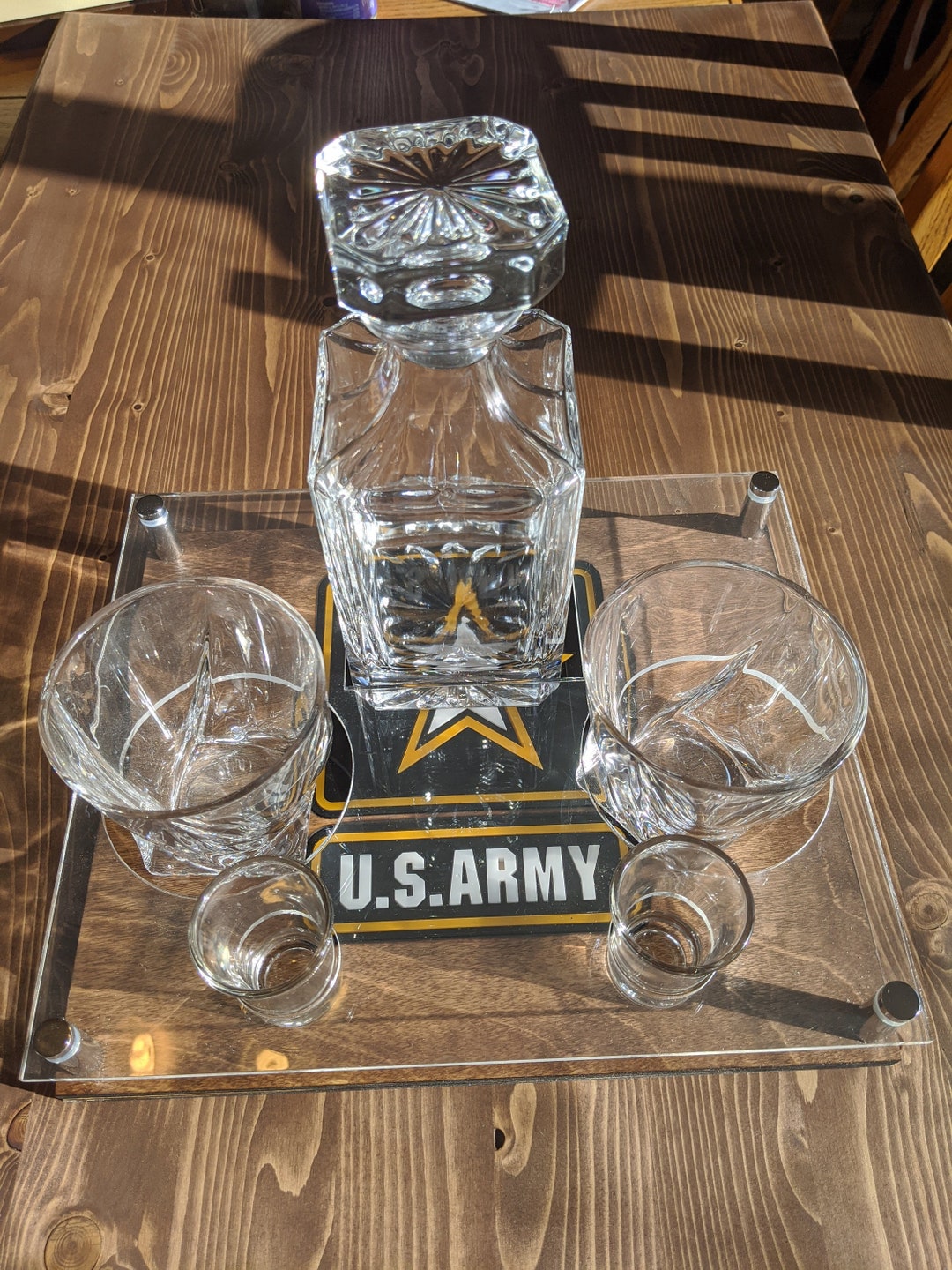 Customized Decanter Set Army - Etsy