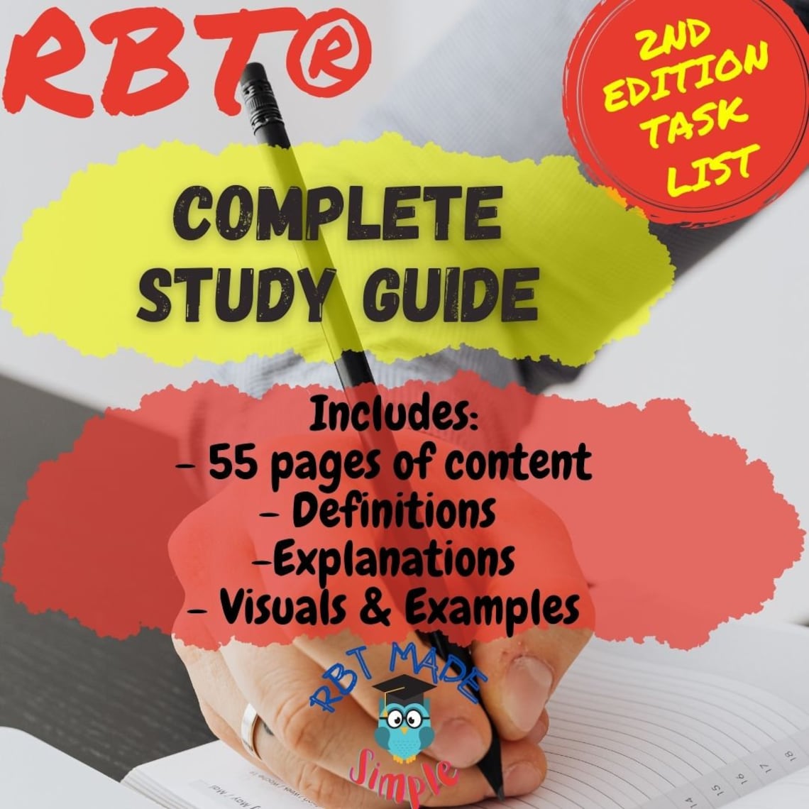 RBT Study Guide and Mock Exams | 3 RBT Mock Exams | Study Guide | 2nd ...