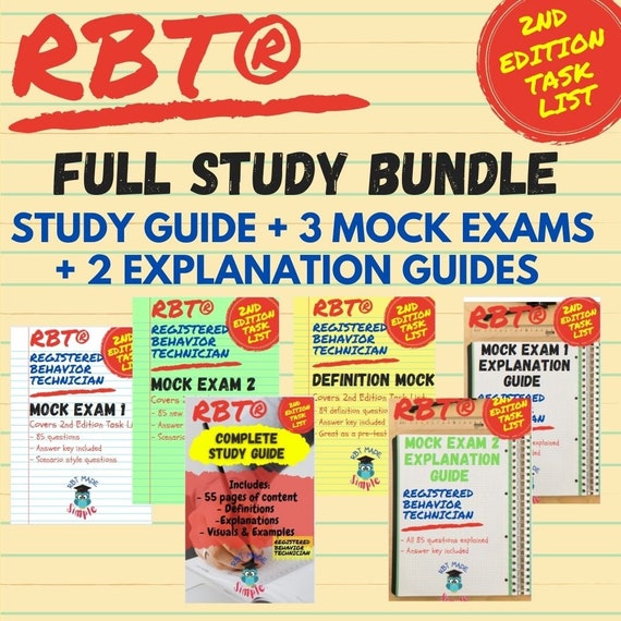 RBT Exam Study Bundle 3 RBT Mock Exams Explanation Guides - Etsy