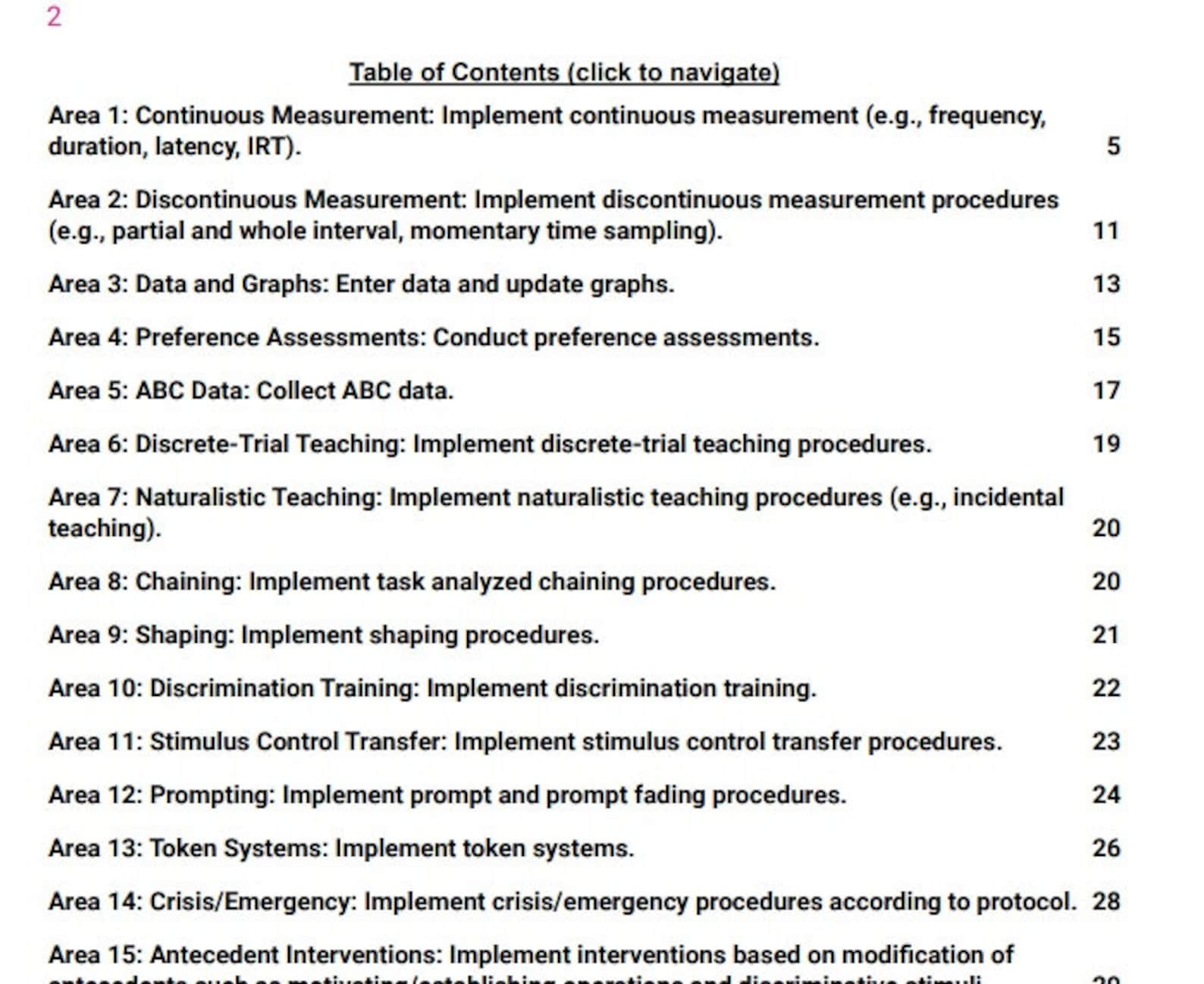 RBT Competency Assessment Study Guide | 2nd Edition Task List ...
