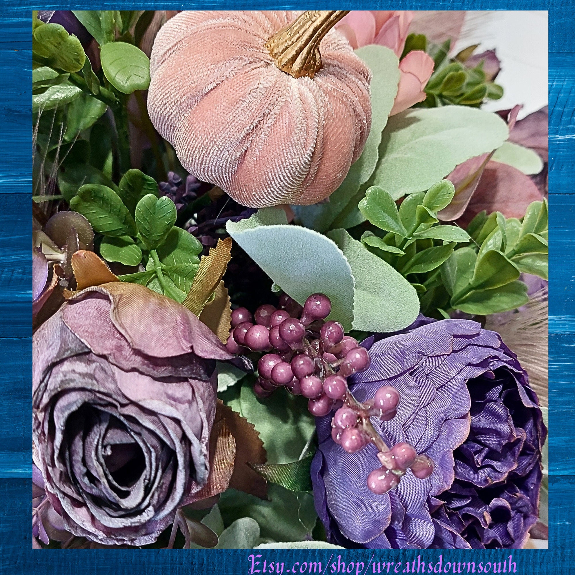 High End Elegant Fall Seasonal Silk Floral Arrangement, Trendy Pastel ...