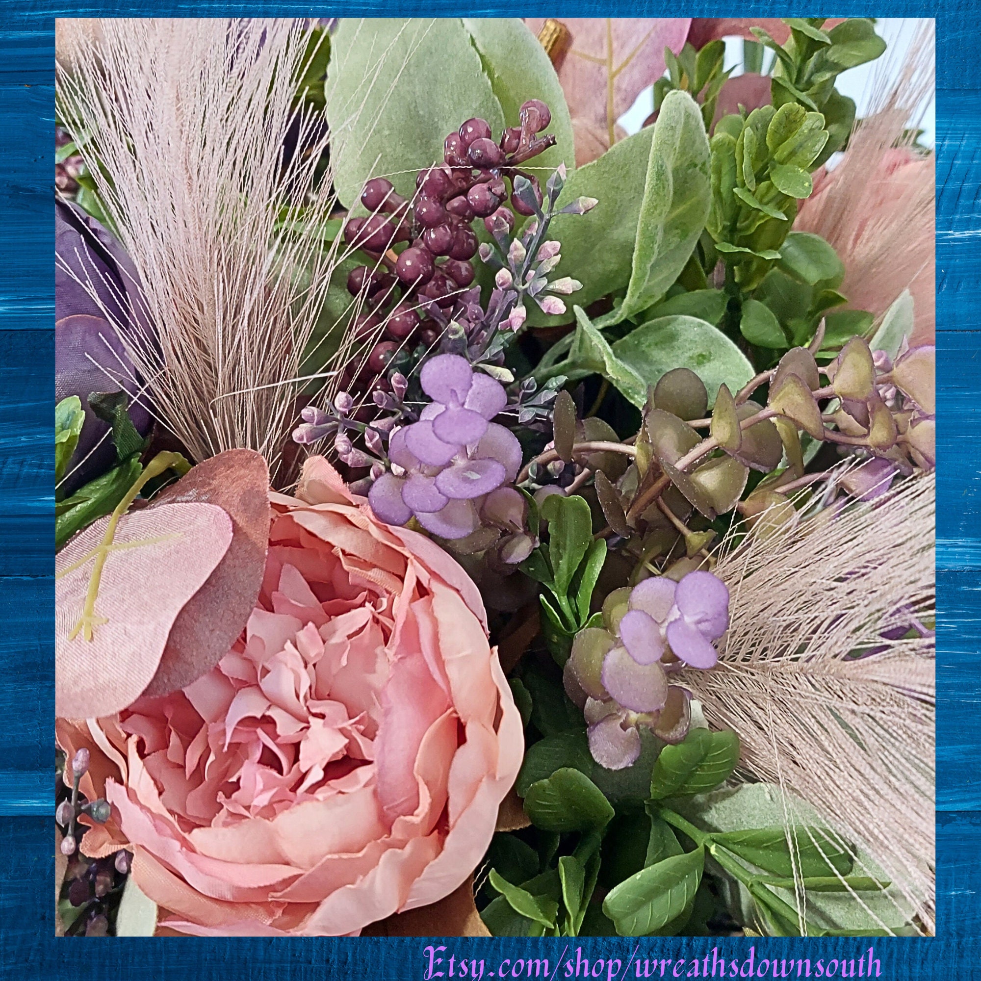 High End Elegant Fall Seasonal Silk Floral Arrangement, Trendy Pastel ...