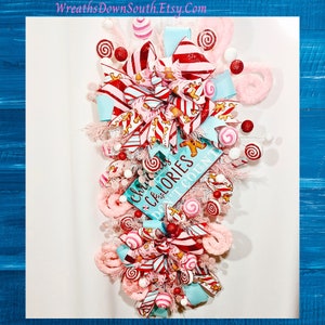 Candyland Gingerbread Man Front Door Pastel Holiday Christmas - Etsy