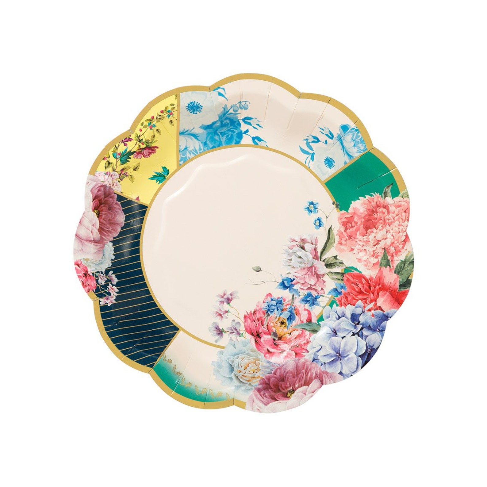 Truly Scrumptious Tea Party Small Plates 2 Floral Patterns - Etsy