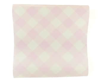 Pink Gingham Table Runner, My Mind's Eye Cake by Courtney Party Table ...