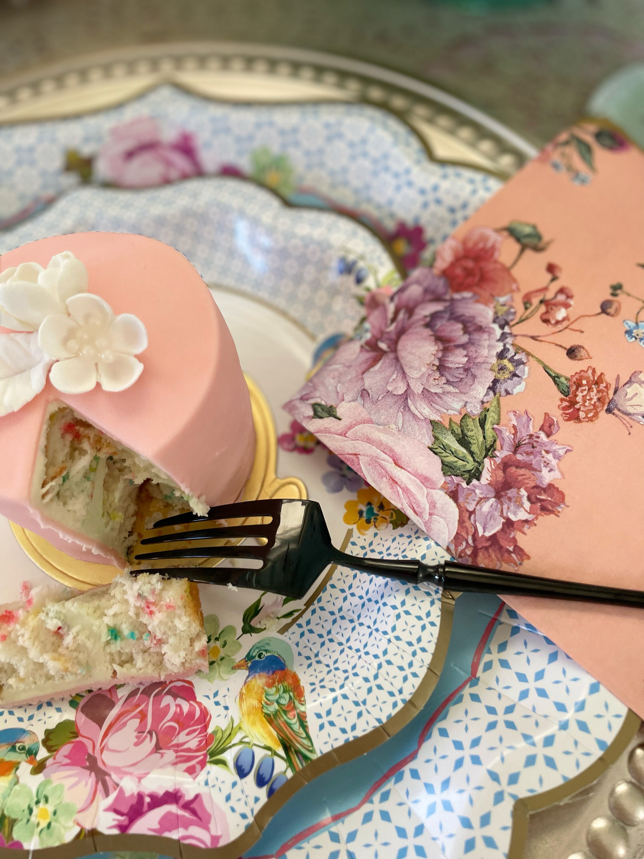 Truly Scrumptious Vintage Floral Tea Party Plates - Three Designs - Etsy