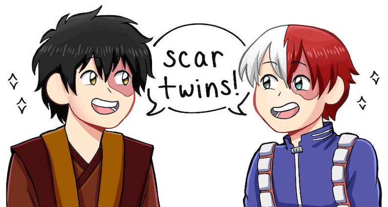 Scar Twins Sticker - Etsy