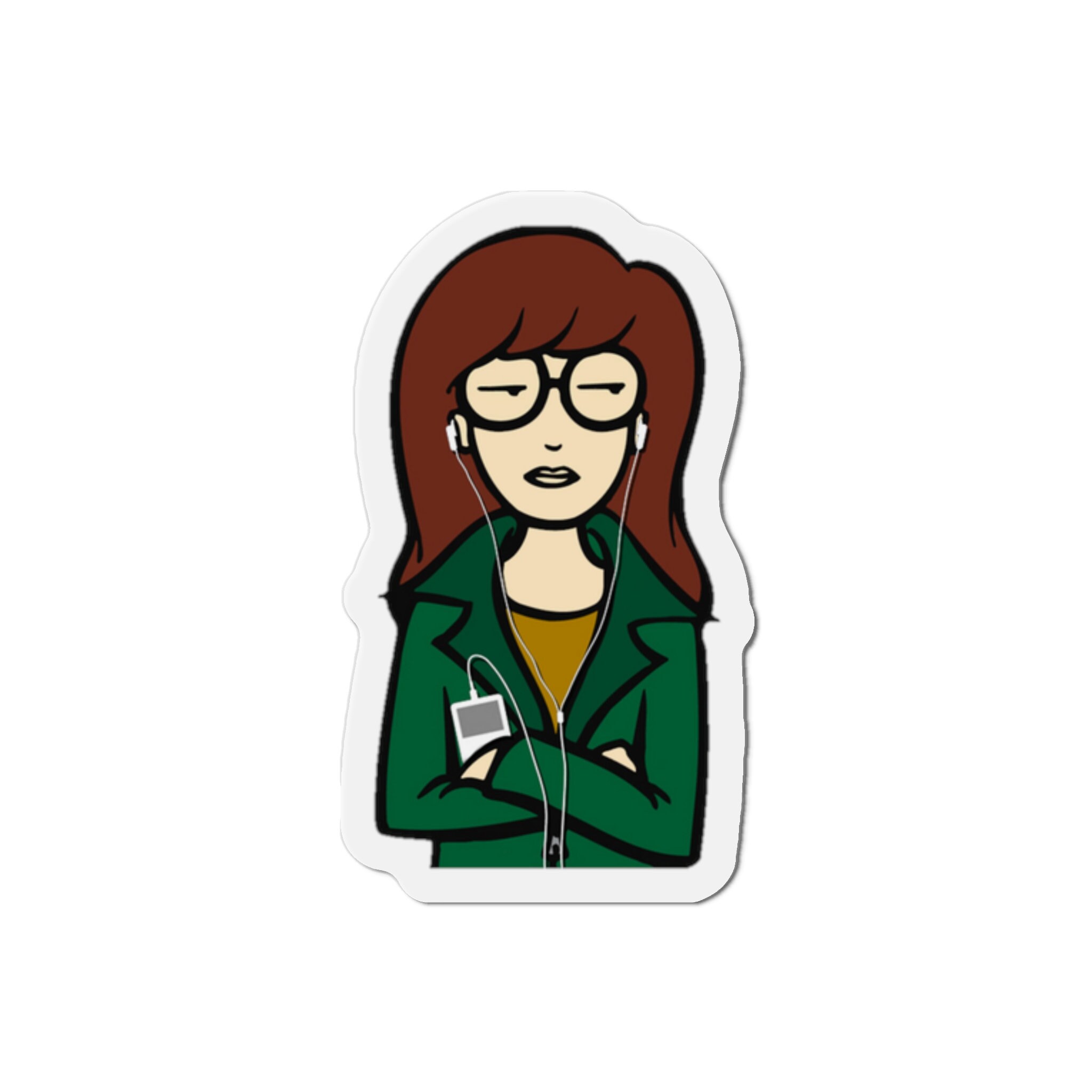 Daria Inspired Die-cut Magnet - Etsy