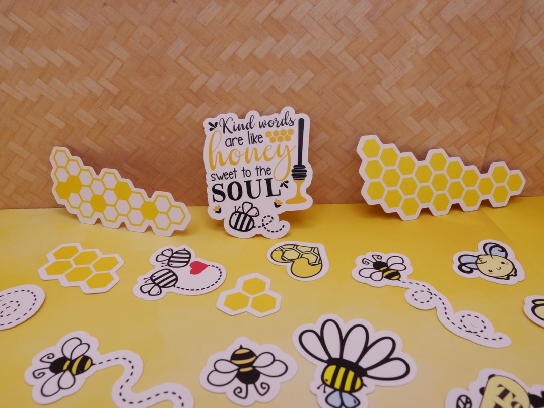 Bee, Honey Bees Stickers. Set of 32 Stickers Excellent Gift to a Friend ...