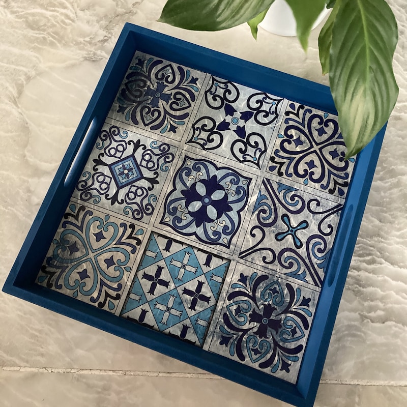 Painted Tray - Etsy