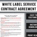 White Label Service Agreement for Product and Services Agreement ...