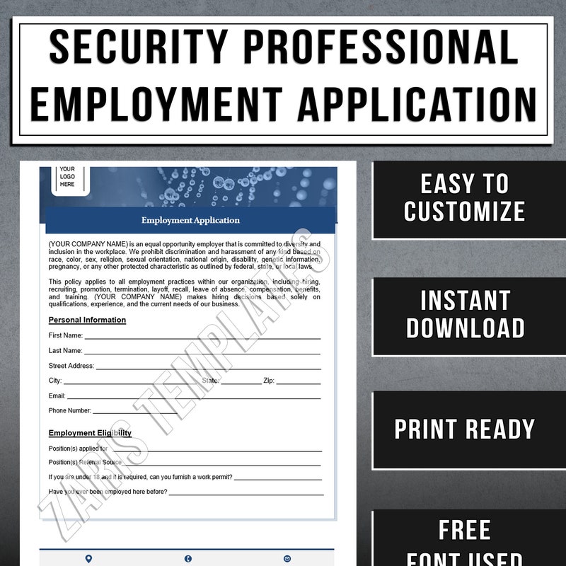 Employment Application - Etsy