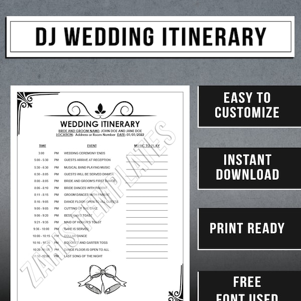 Dj Wedding Planner - Etsy