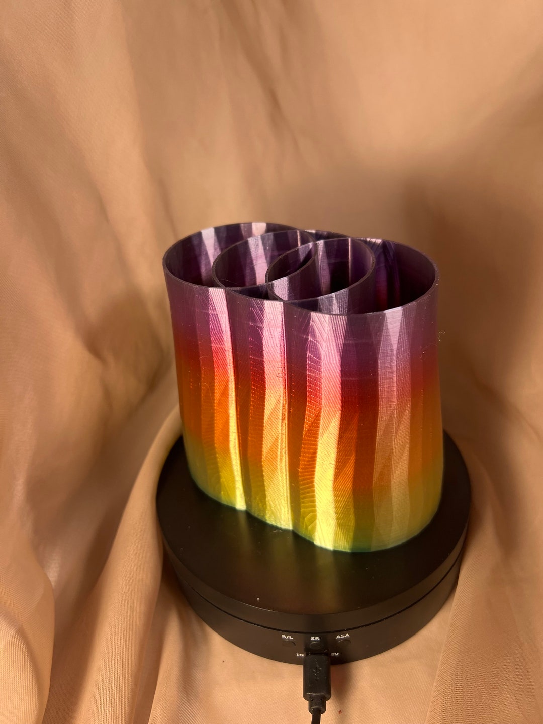 3 Way Divided Pencil Holder - Etsy