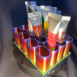 12ml 16 Slot Paint Tube Holder / Acrylic Paint Tube Holder /oil Paint ...