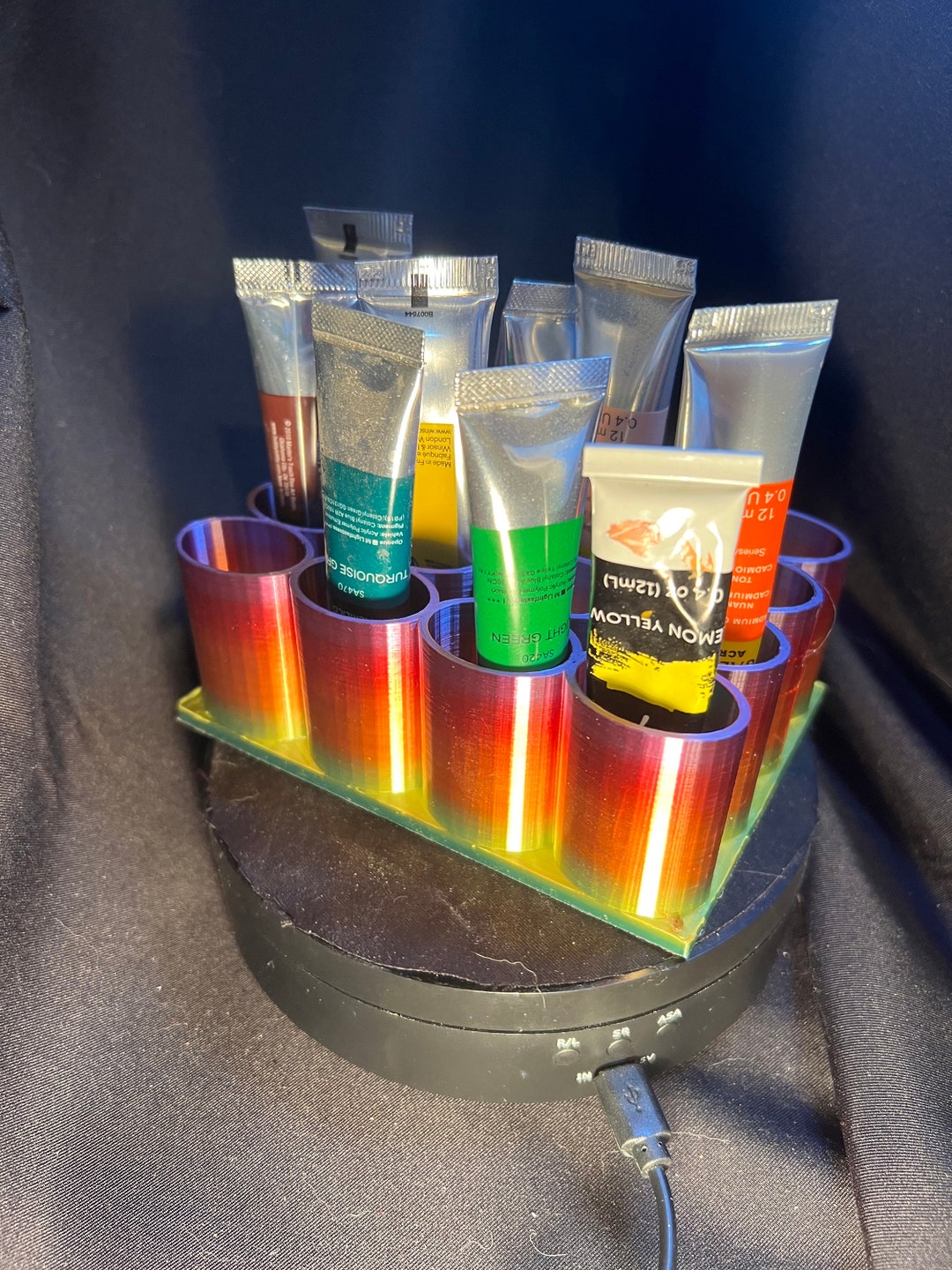 12ml 16 Slot Paint Tube Holder / Acrylic Paint Tube Holder /oil Paint ...